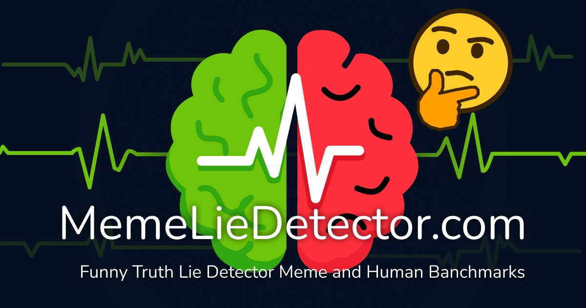 Truth Lie Detector Meme - Free Lie Meter | Viral Polygraph Tool